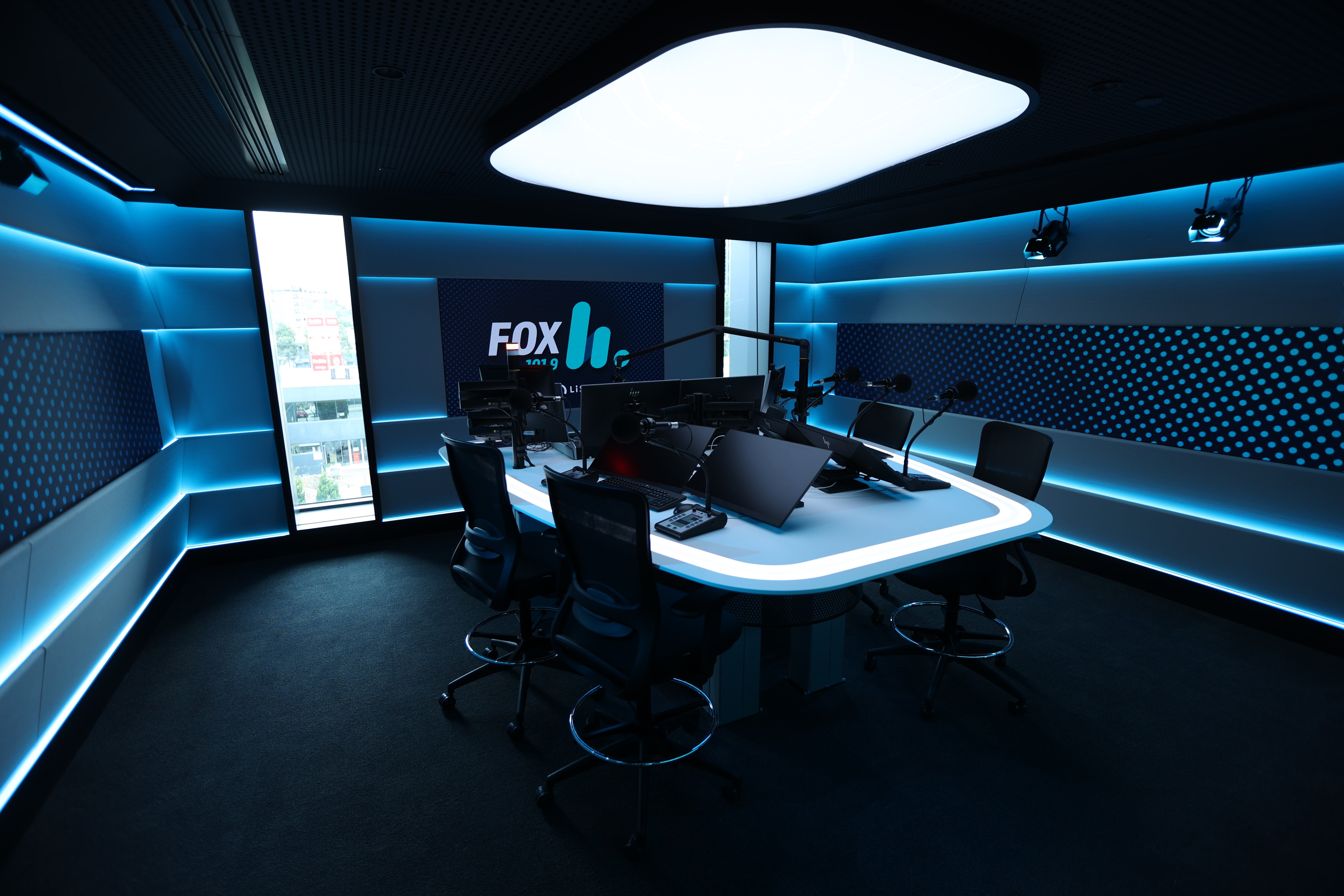 SCAs new studio ft Telos Alliance audio broadcast processing equipment ...