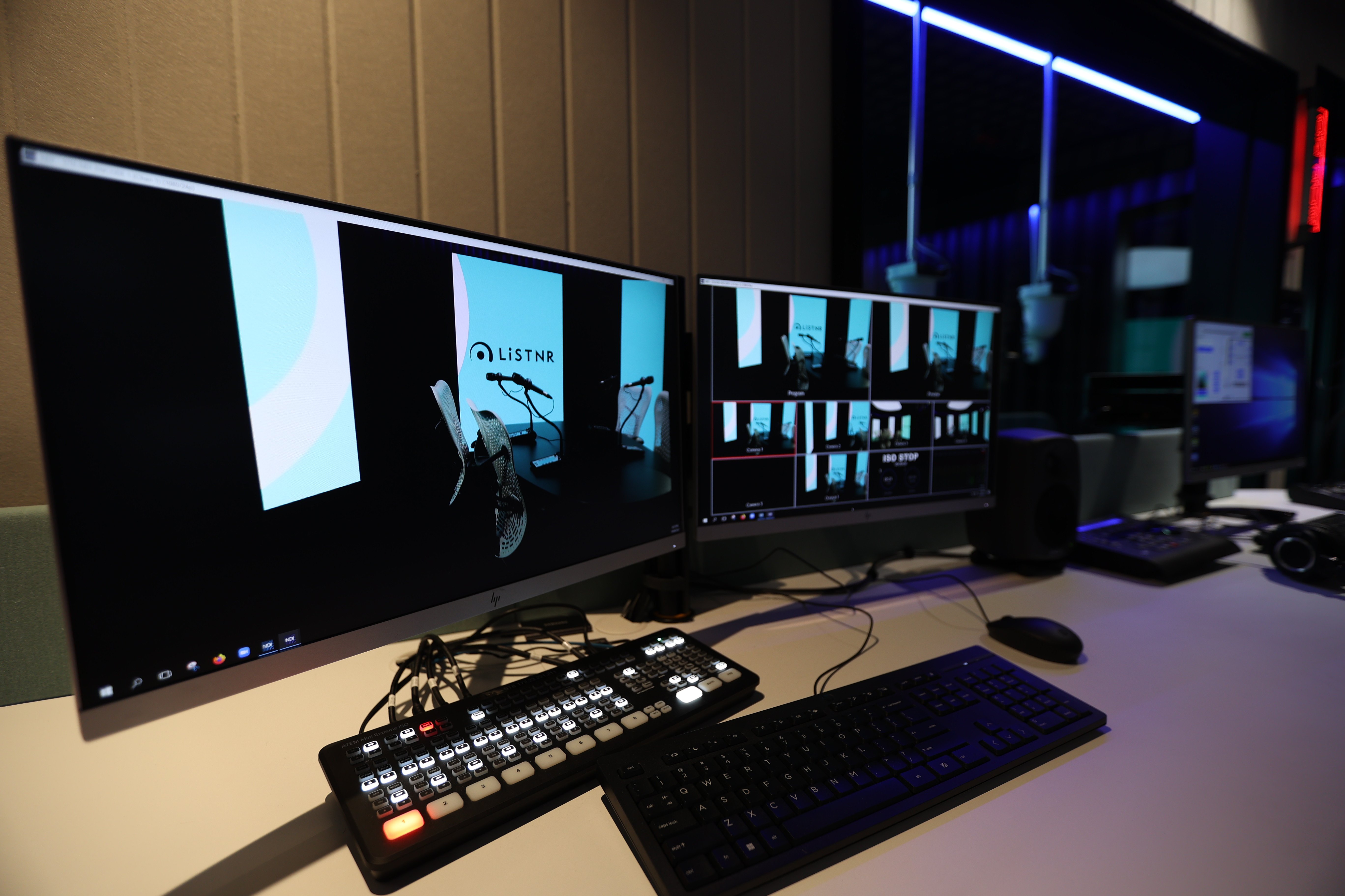 SCAs new studio ft Telos Alliance audio broadcast processing equipment ...