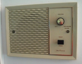 NuTone 2067B-2068B Transistor Radio-Intercom System