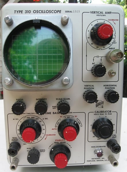 Vintage Audio: Tektronix 310 Portable Oscilloscope | Telos Alliance
