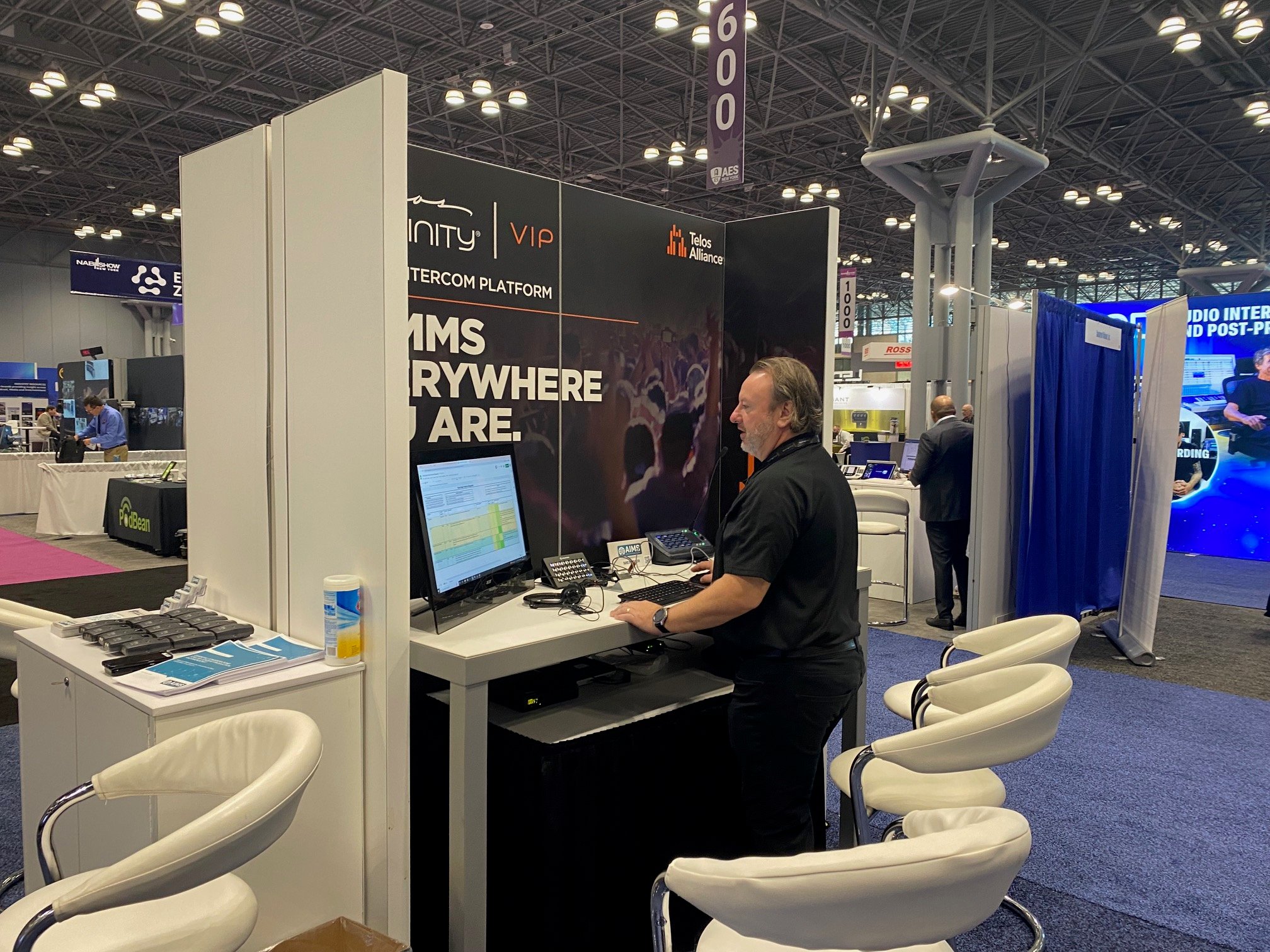 Behind the scenes at AES 2022 | Telos Alliance